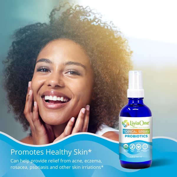 LiviaOne Liquid Probiotics Topical Spray – Livia Global